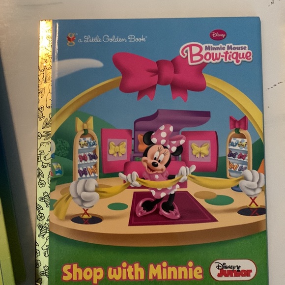 Disney | Other | Disney Junior Little Golden Book Library Of Five Hard ...